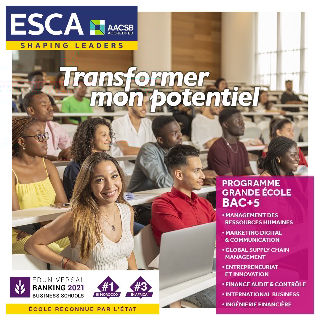Admissions Formation Initiale | ESCA École de Management
